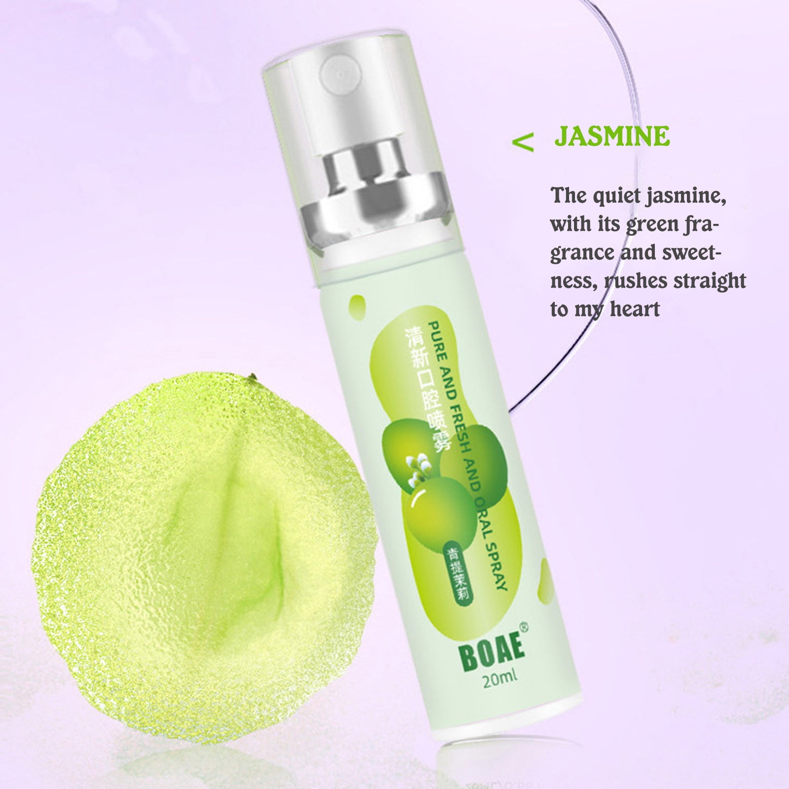 EJWQWQE Fruit Mouth Spray Bad Spray Breath Freshen Mouth Spray Oral ...
