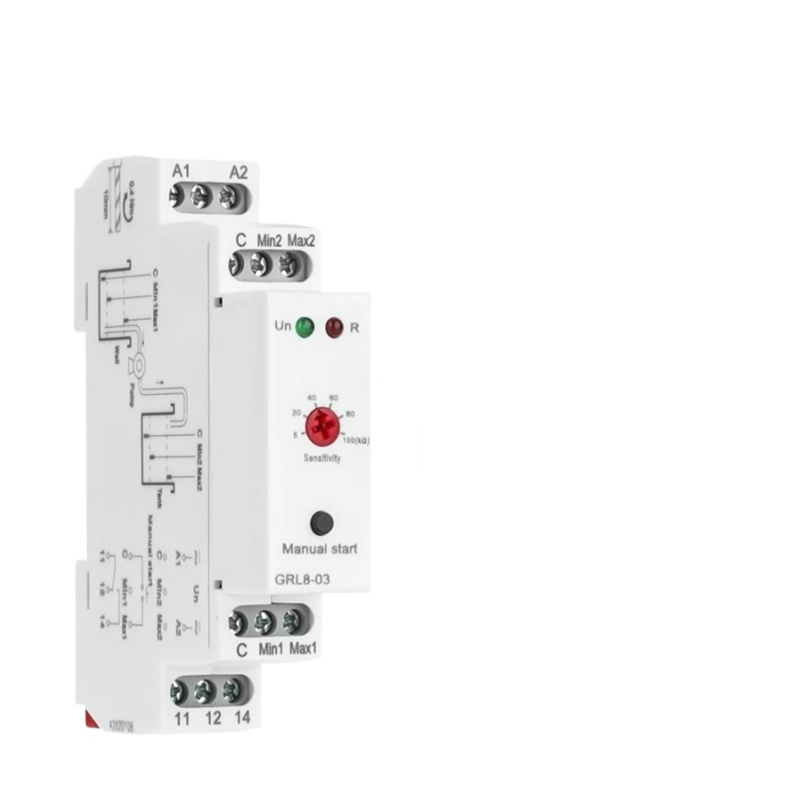 EJYWPSWD GRL8-03 Level Control Relay Electronic Liquid Level Switch for ...