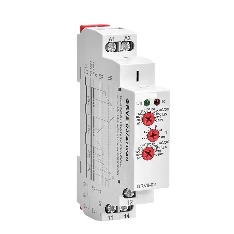 EJYWPSWD GRV8-02 Voltage Monitor Device Over-voltage and Under-voltage ...