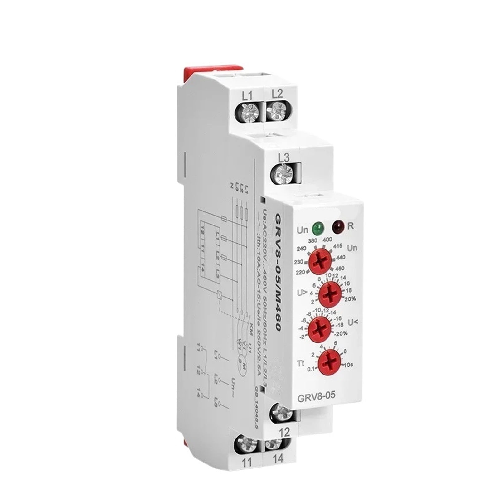 EJYWPSWD GRV8-05 Voltage Protection Relay with Phase Sequence Phase ...