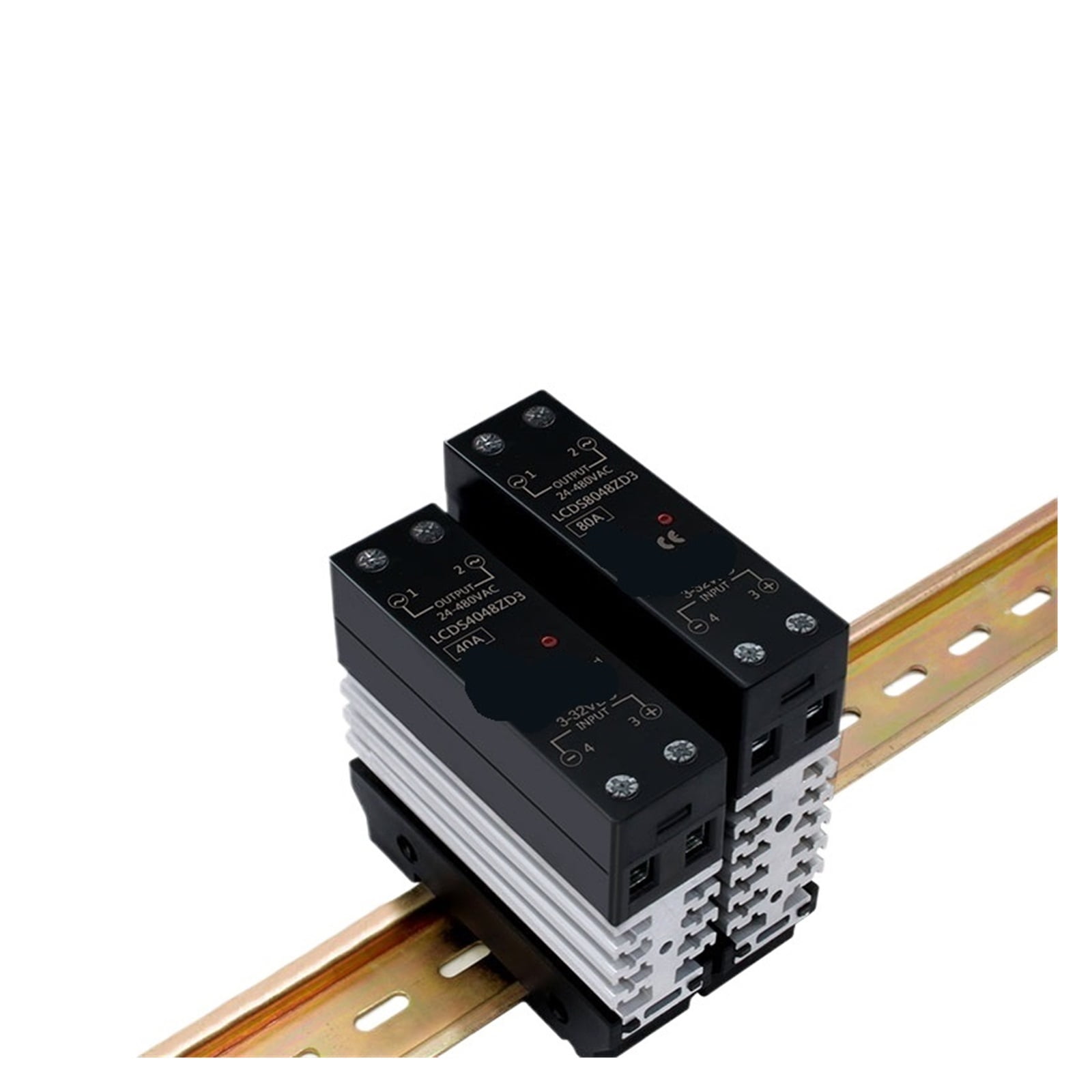 EJYWPSWD Solid State Relay Single Phase Din Rail Mounted Slim Relay ...