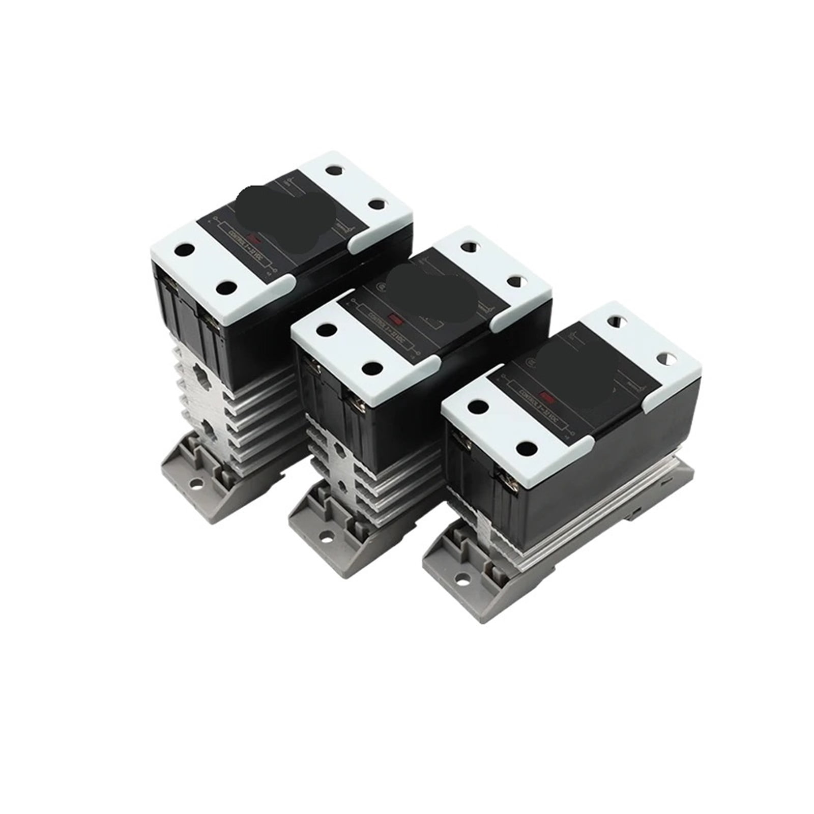 EJYWPSWD Solid State Relay with Aluminum Heat Sink Da Aa Dd 3-32vdc 10a 25a 40a 60a 80a 100a ...