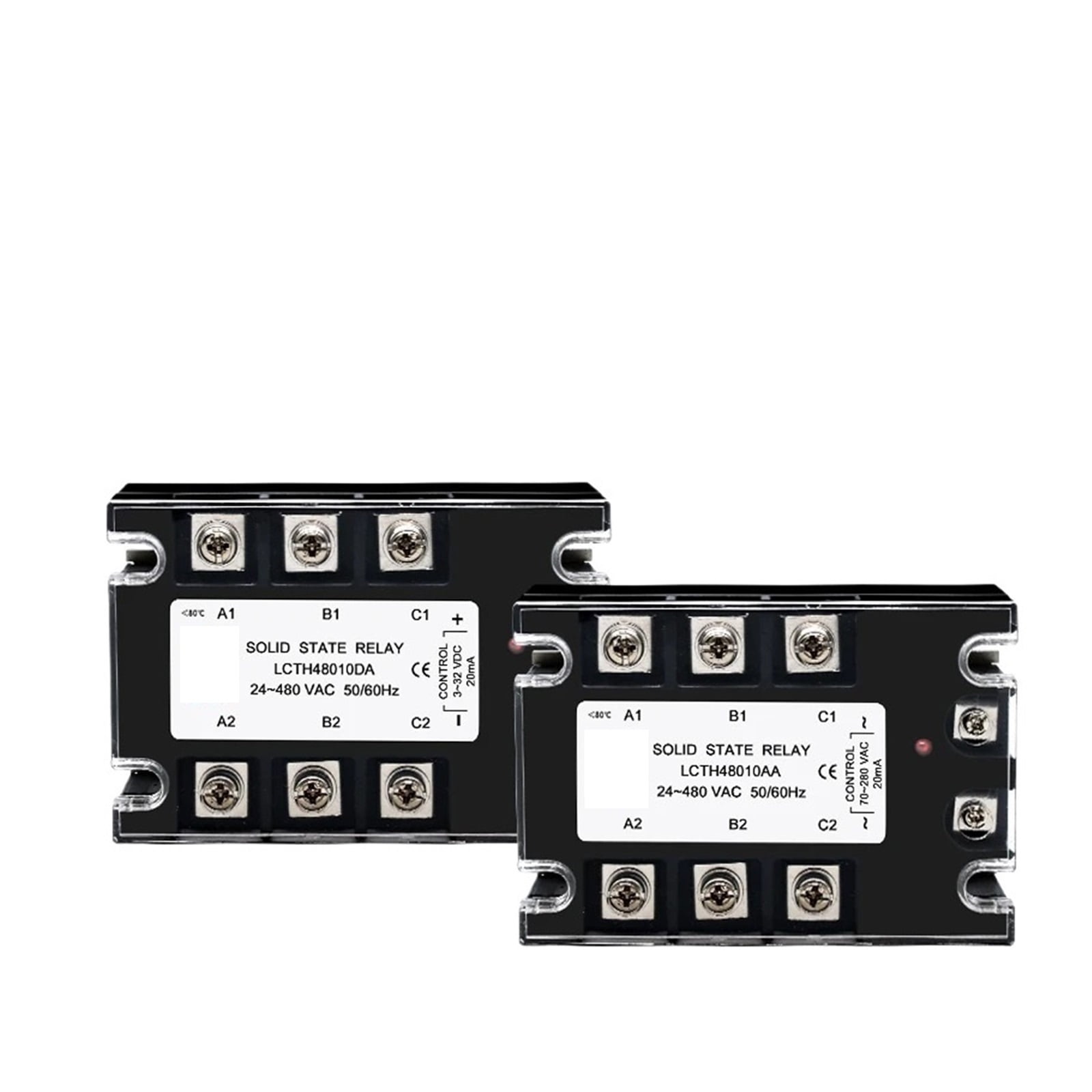 EJYWPSWD Three-Phase Solid State Relay Ssr 3 Phase 10a 25a 40a 60a 80a 100a 120a 150a 200a Ac ...