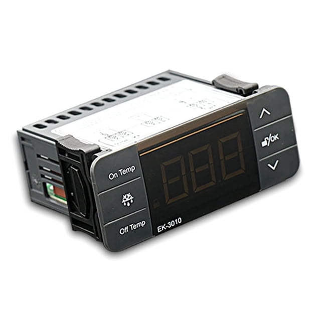 EK-3010 Temperature Controller 220V Sensor Refrigeration Heating Alarm ...