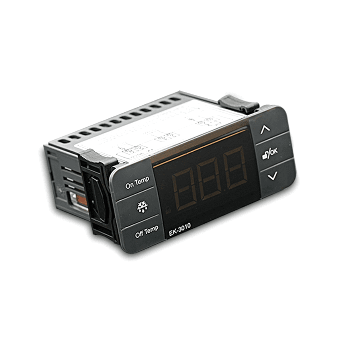 EK-3010 Temperature Controller 220V Sensor Refrigeration Heating Alarm ...