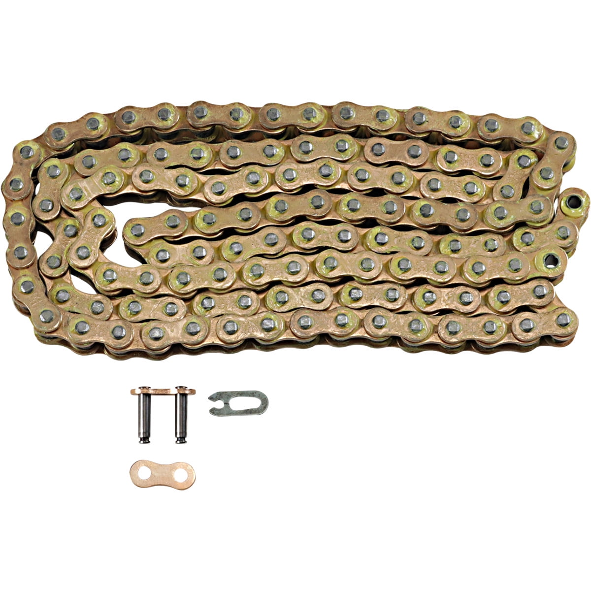 EK 428SHDR Gold Motorcycle/ATV Chain 120 Links (428SHDR-120G) - Walmart.com