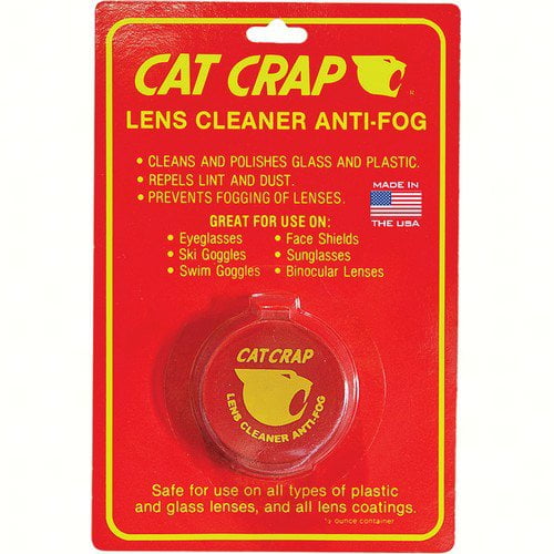 EK Cat Crap 1 pack Anti-fog Paste Eyeglass Lens Cleaner - Walmart.com