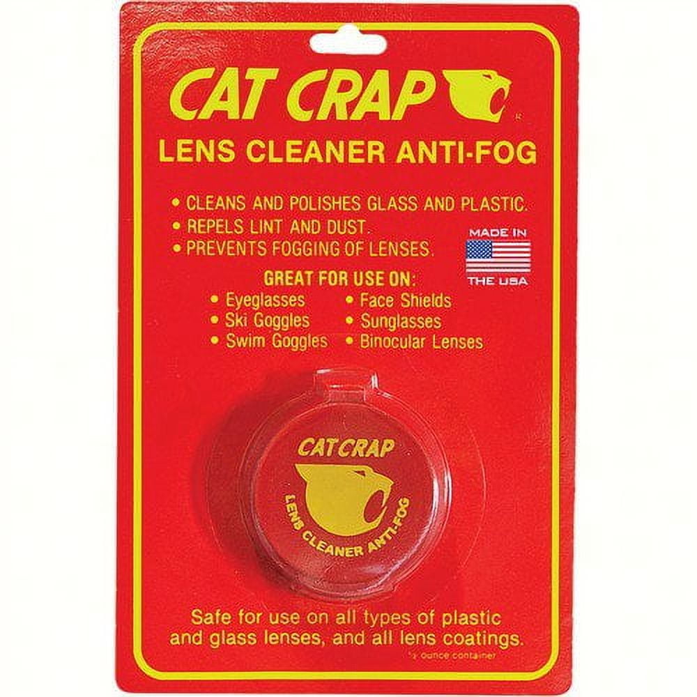 EK Cat Crap 1 Pack Anti-fog Paste Eyeglass Lens Cleaner - Walmart.com