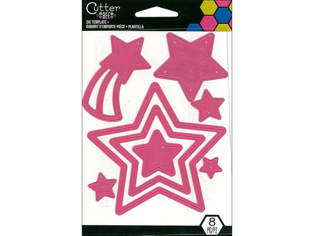 EK Cutter Bee Cutting Dies Stars - Walmart.com