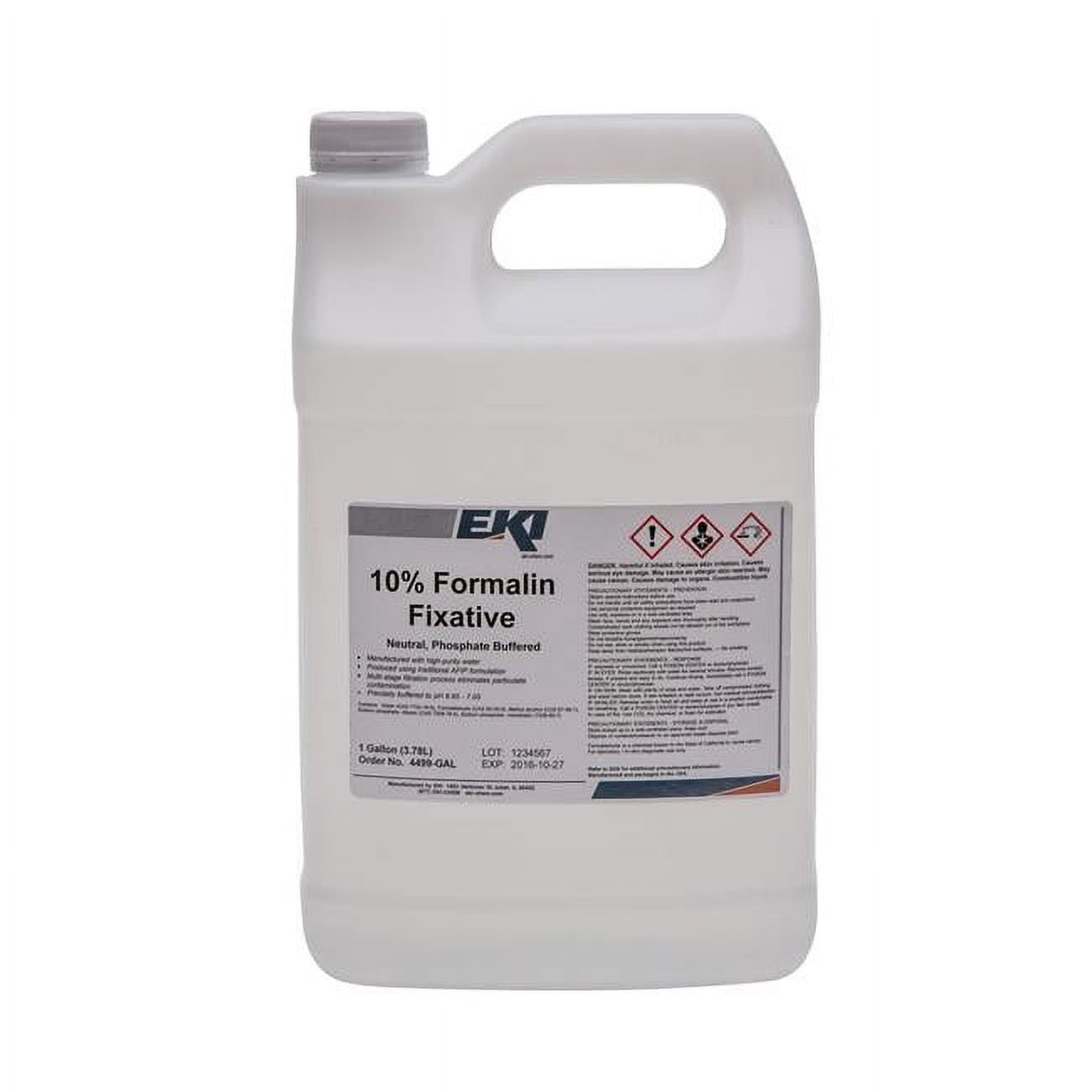 EK Industries 1 Gallon Neutral Phosphate Buffered Formalin Histology ...