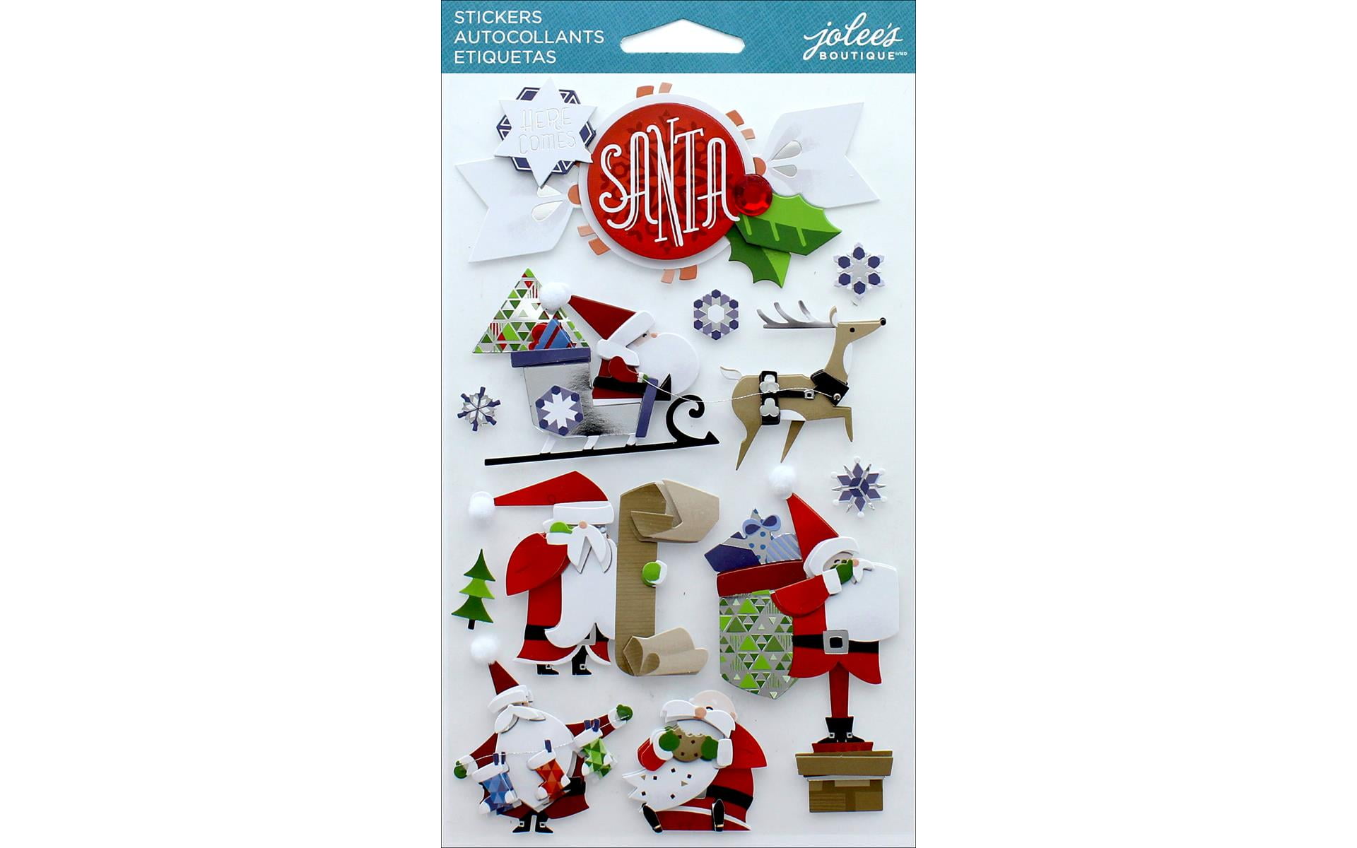 Jolee's Boutique Themed Embellishment-Santa - Walmart.com