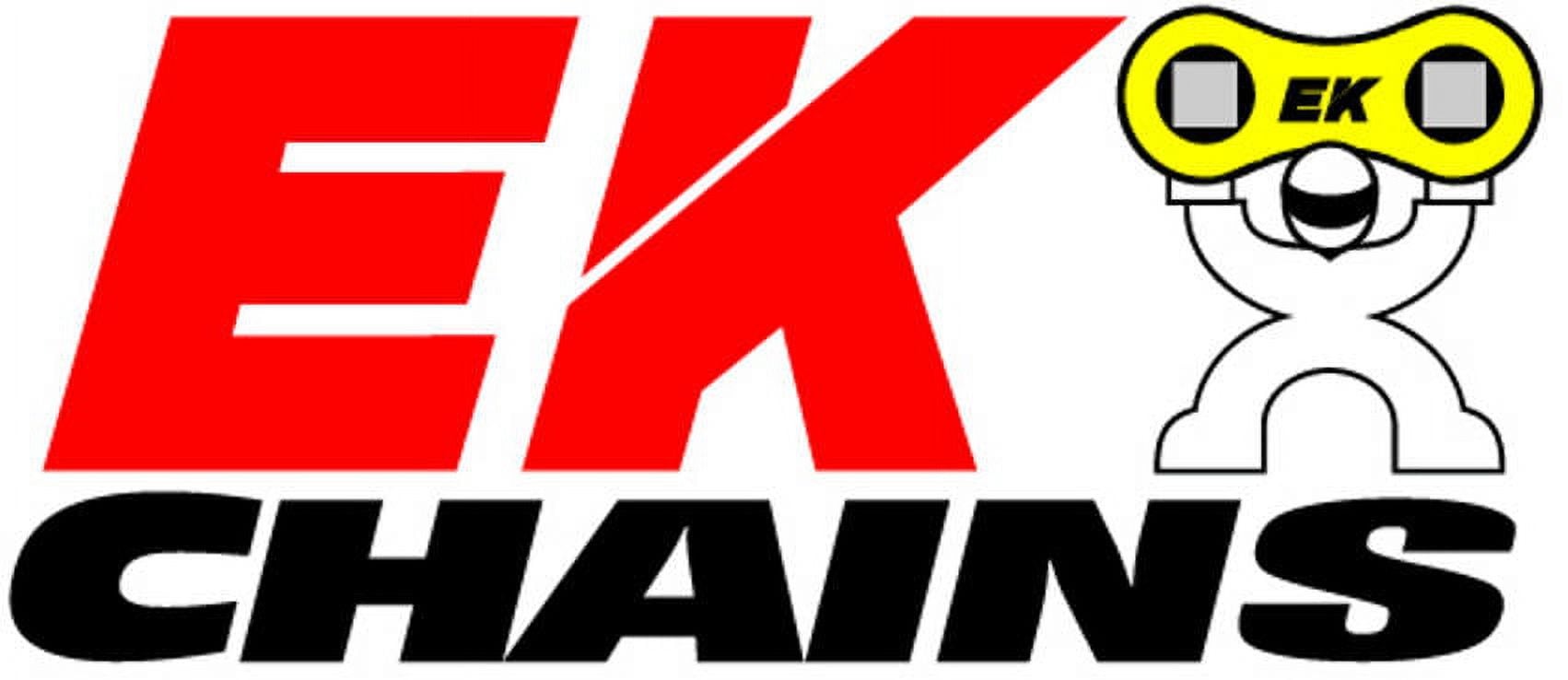 EK Motorcycle Chain SRX2 Series 520 x 120 Natural Color Quadra X-Ring ...