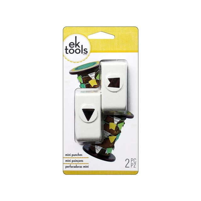 EK Paper Shapers Punch Mini Pennant Set - Walmart.com