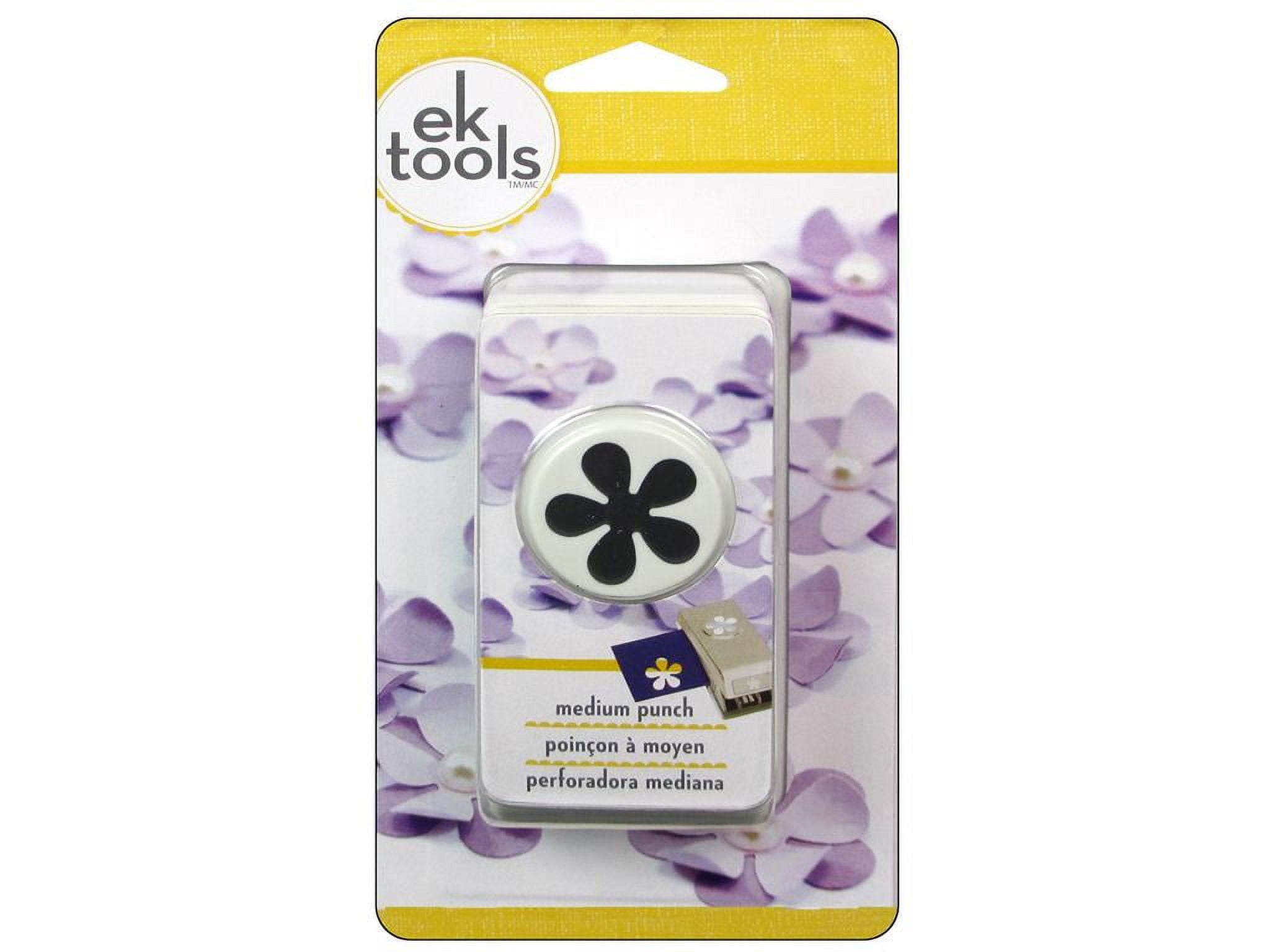 EK Success Decorative Paper Crafting Punch Medium Retro Flower ...