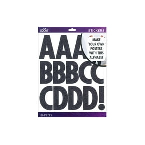 Extra Large Alphabet Stickers