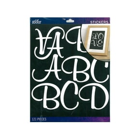 Extra Large Alphabet Stickers
