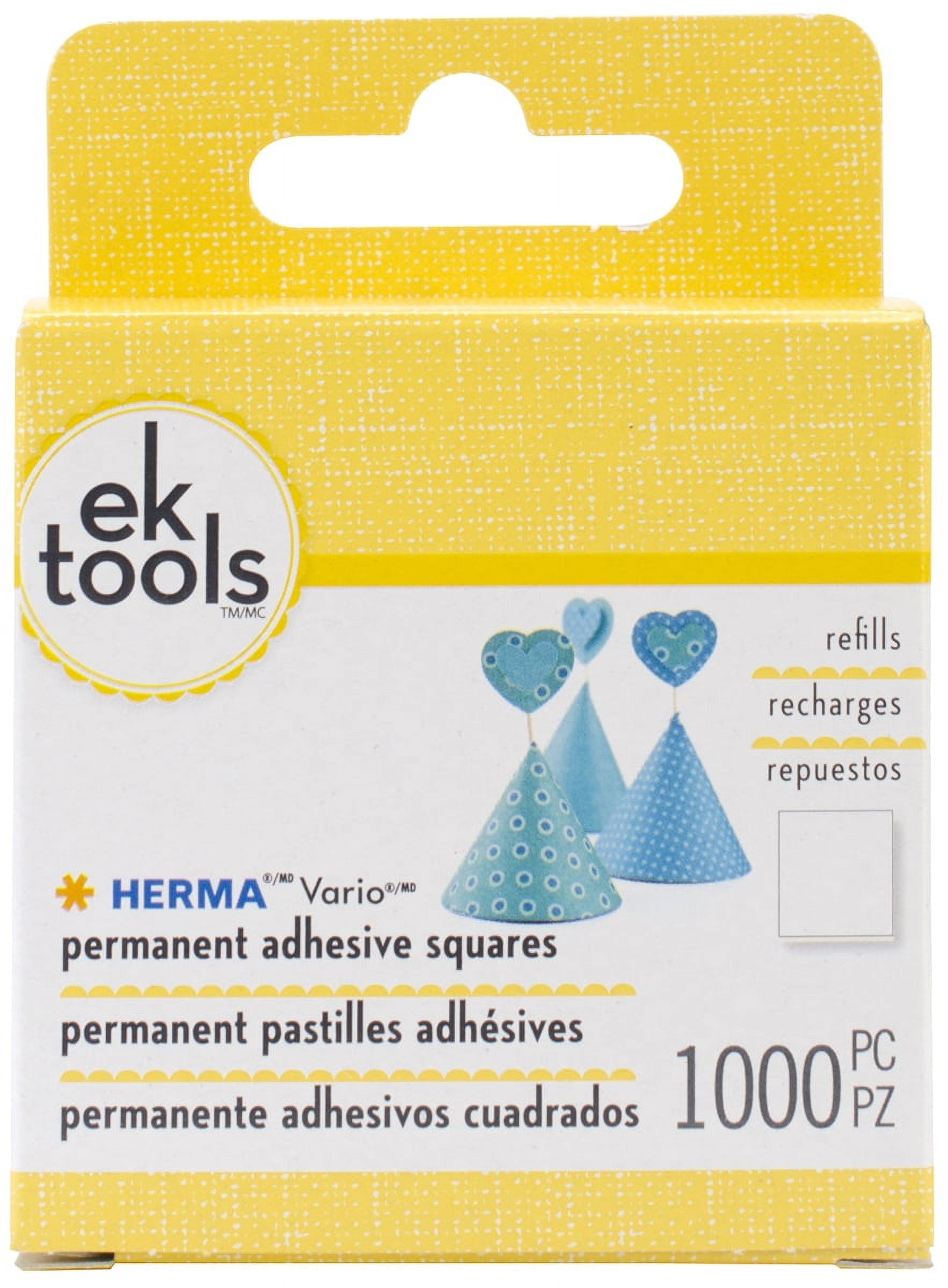 EK Success Herma Vario Permanent Adhesive Tab Refill, 1000 pcs ...