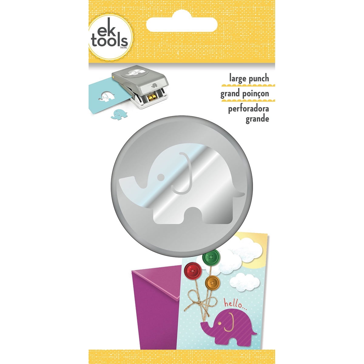 EK Success Large Punch Elephant - Walmart.com