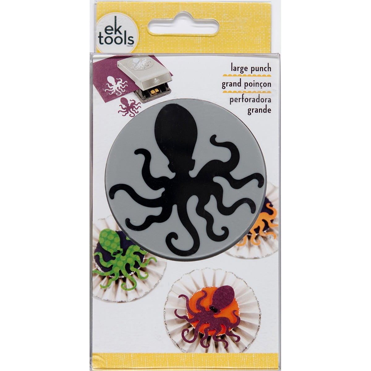 EK Tools Large Punch-Octopus - Walmart.com