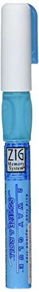 EK Tools Zig Memory System 2-Way Squeeze and Roll Glue Pen, New Package ...
