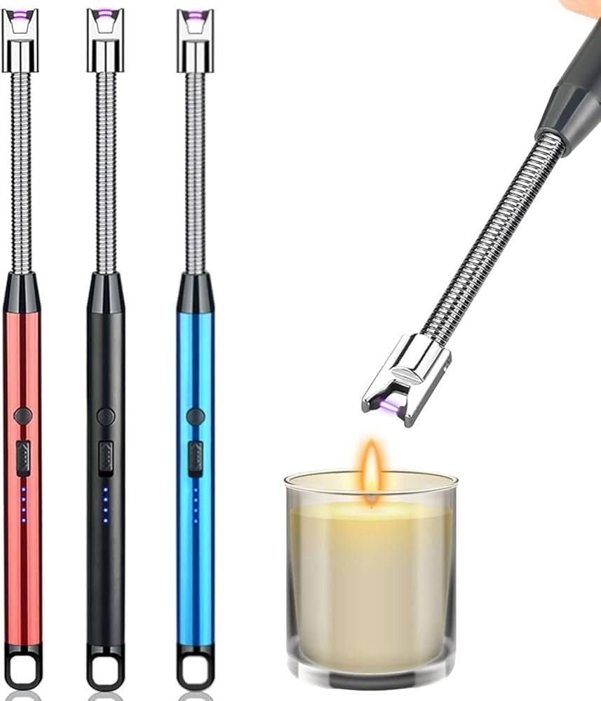 EKAM GLOBAL BBQ Arc Lighter Flameless Safety Fire Lighter Candle ...