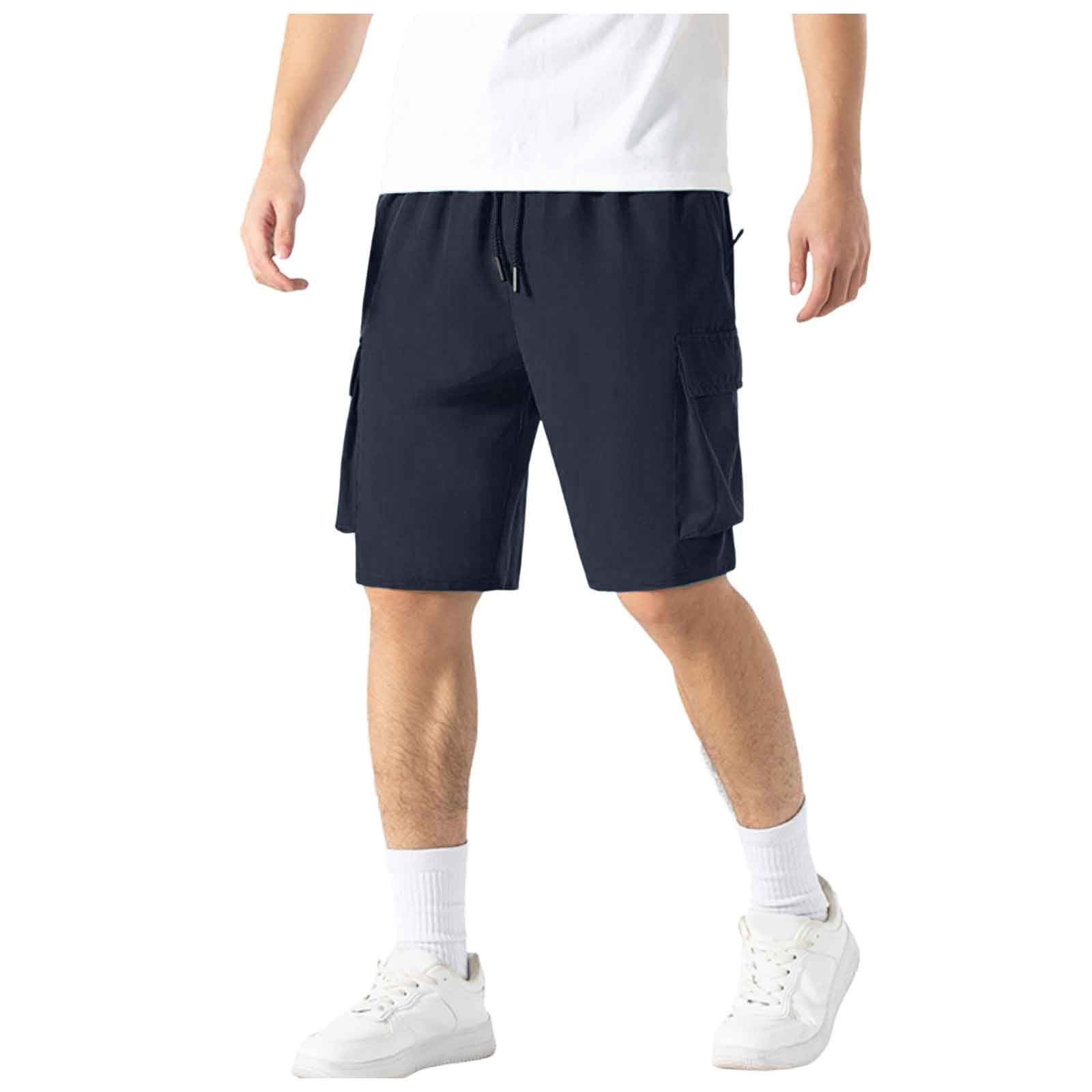 EKAPENO Mens Summer Casual Shorts Thin Quick Drying Breathable Sports ...