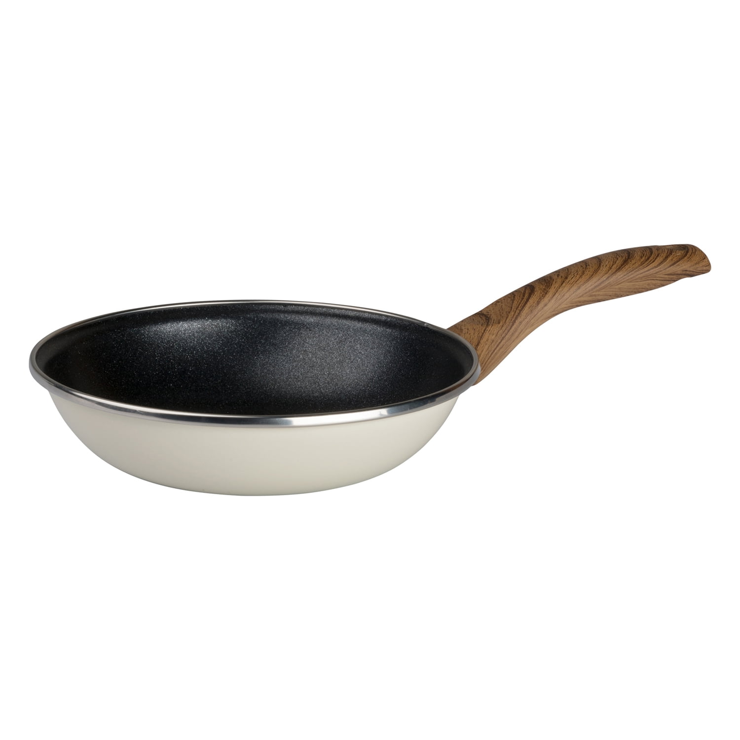 EKCO Harmony Pearl Skillet 8" Enameled Steel Nonstick Cookware ...