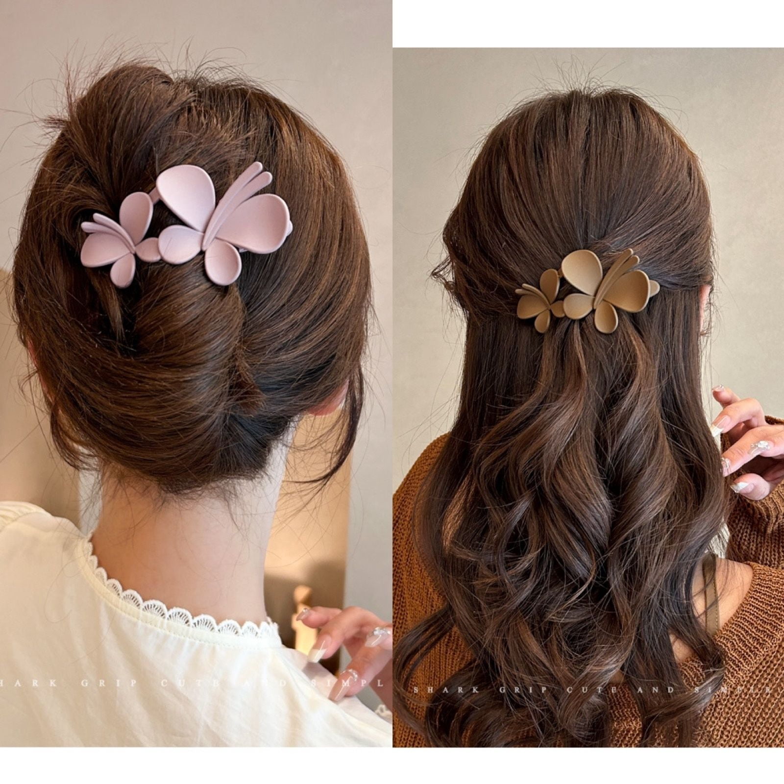 EKE Women’s Hair Clip Vintage Retro Back-Wear Elegant Hair Accessory ...