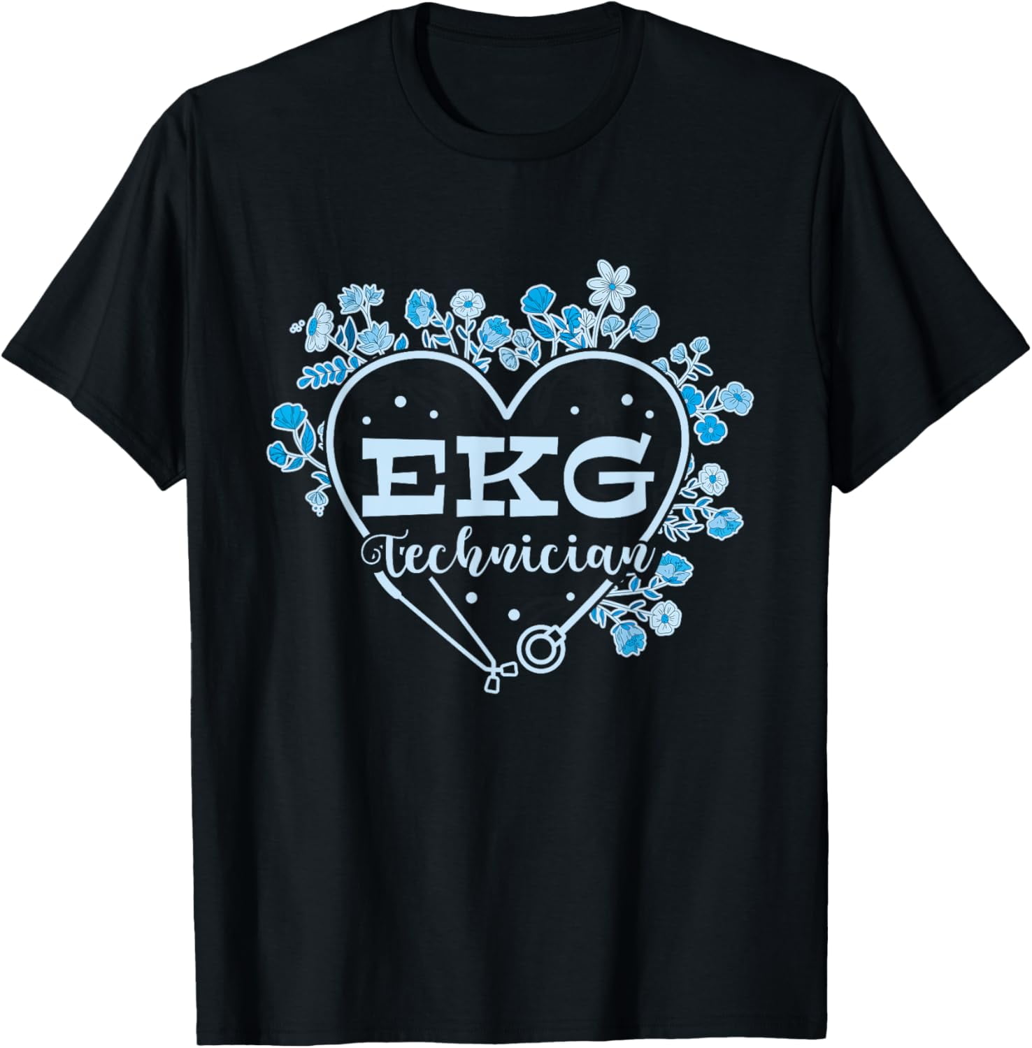 EKG Technician EKG Tech T-Shirt - Walmart.com