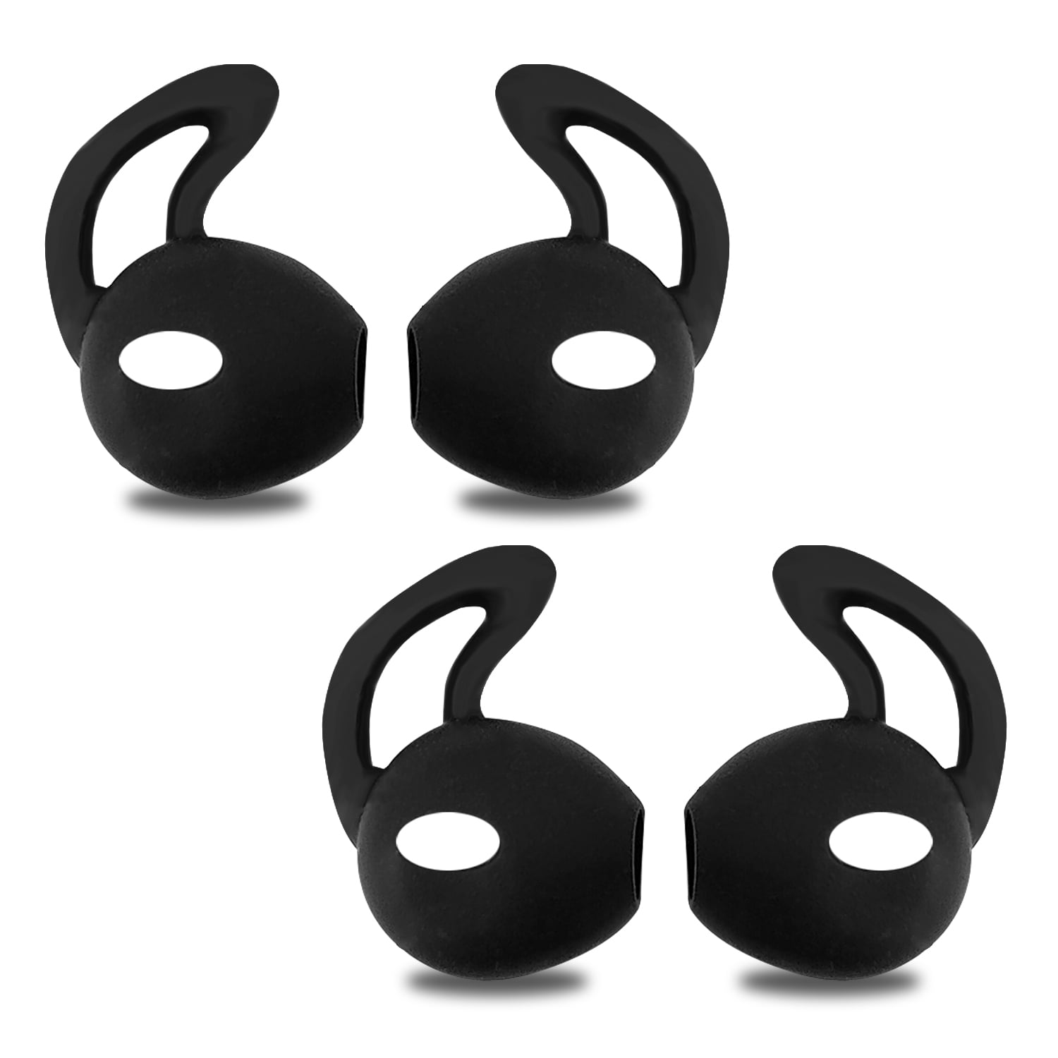 EKIND 2 Pairs Ear Hook Gel EarPods Covers Anti-Slip Soft Silicone Sport ...