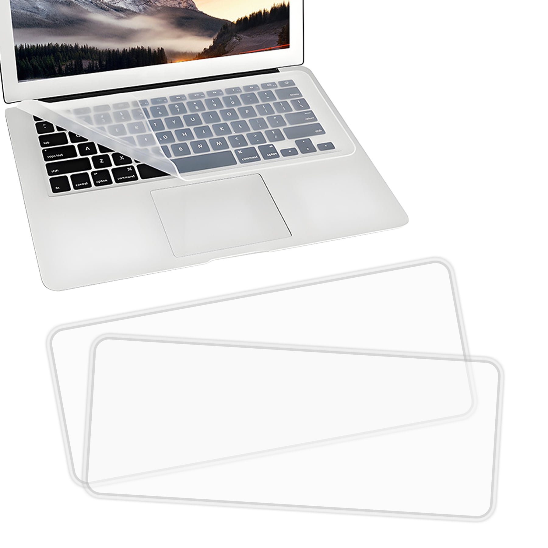 EKIND 2 Sheets Universal Waterproof and Dustproof Keyboard Cover for 15 ...