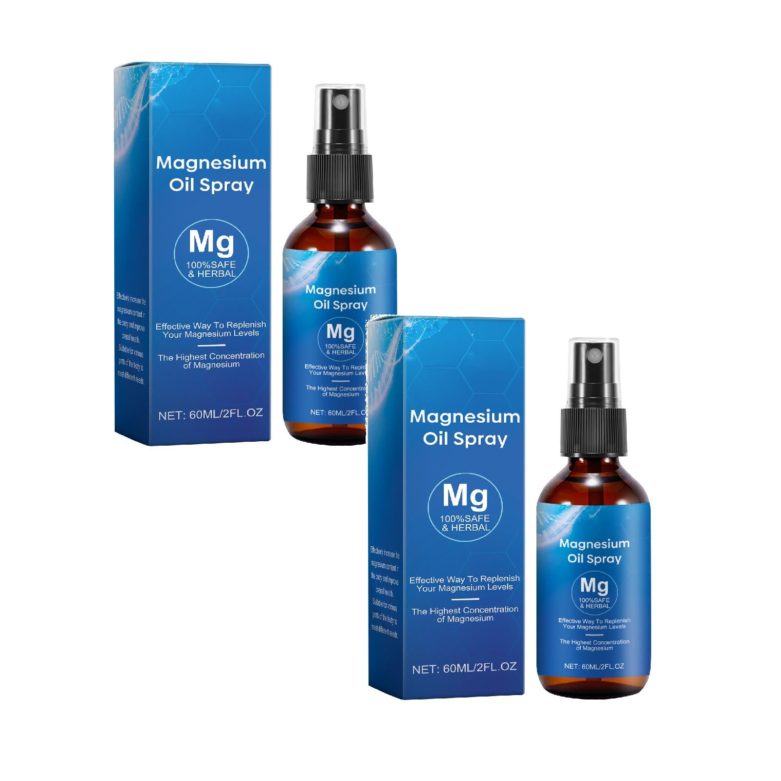 EKKIMIMI Pure Magnesium Oil Spray 100% Pure Natural Magnesium Oil For ...