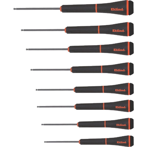 EKLIND 92500 PSD Ball-Hex allen Precision Screwdriver - 8pc set SAE ...
