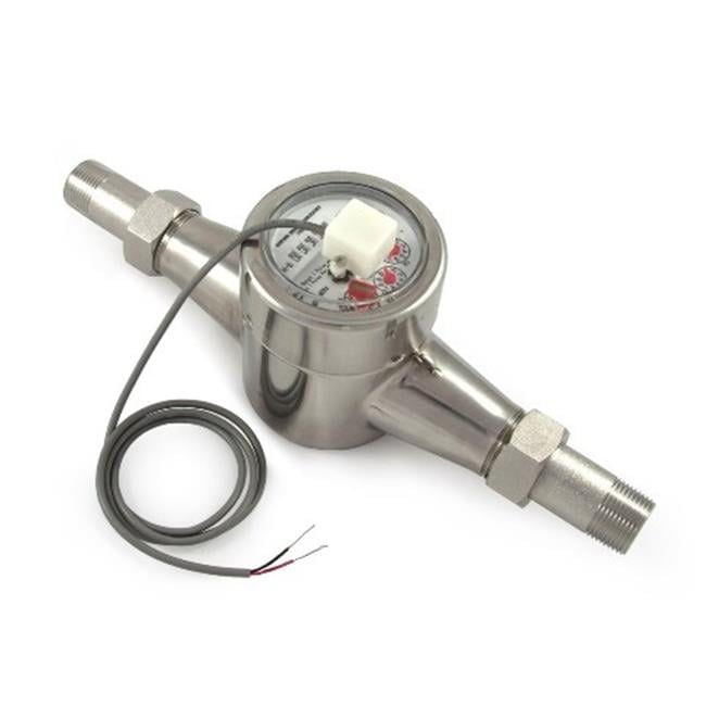 EKM 0.75 in. Stainless Steel Water Meter with Pulse Output - Walmart.com