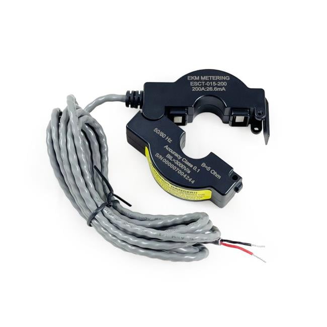 EKM Metering ESCT015200ULC4 Split-Core CT, 200A, 200A:26.6mA, 15mm (0.6 ...