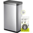 EKO Mirage X 80 Liter / 21.1 Gallons Motion Sensor Trash Can, Automatic ...