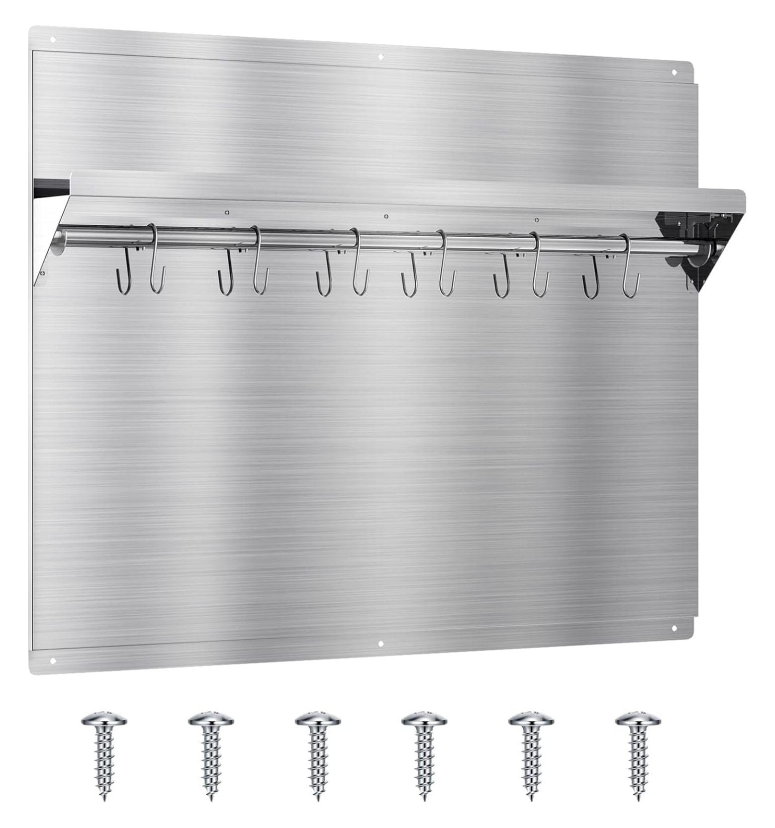 EKON Stainless Steel Backsplash 24 x 30 Inch Wall Shield for Kitchen ...