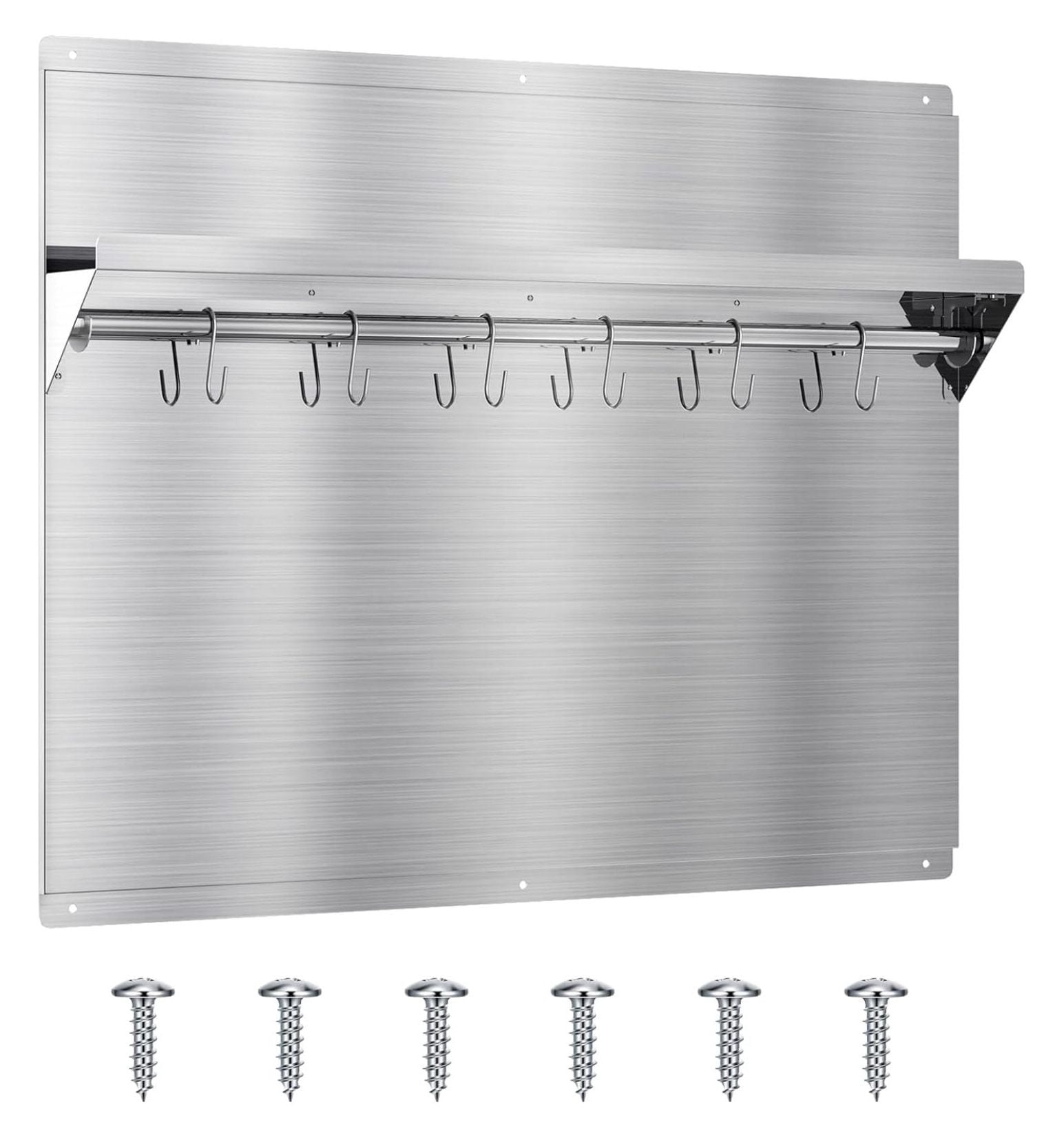 EKON Stainless Steel Backsplash 24 x 30 Inch Wall Shield for Kitchen ...