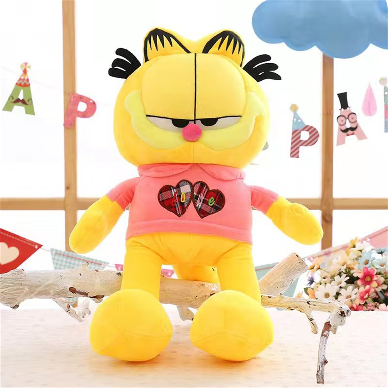 EKOUSN Gar-field Gifts for Kids Cute Garfield Soft And Cuddly Plush Toy ...