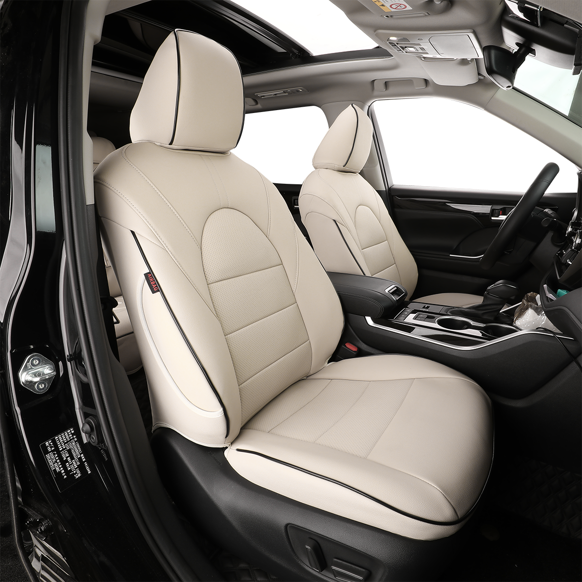 EKR Custom Fit Highlander Car Seat Covers for Toyota Highlander 2020 ...