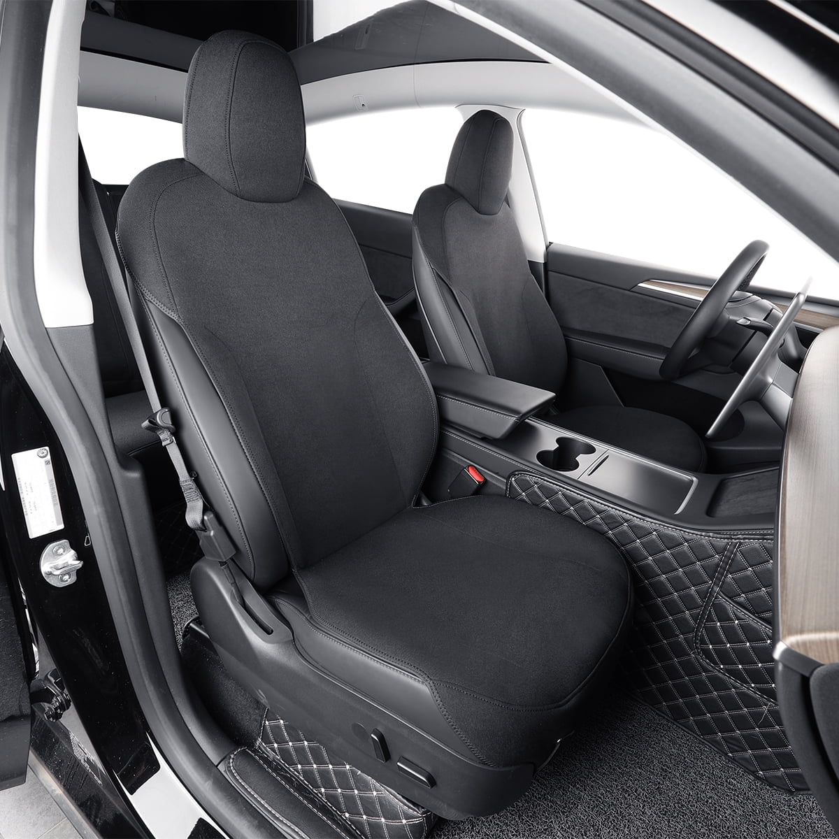 EKR Custom Fit Model 3 Car Seat Covers for Tesla Model 3 2017 2018 2019 ...