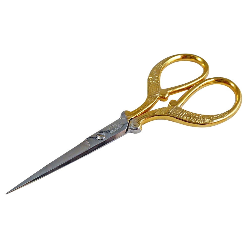 EKS Solingen Silk Scissors 10 cm Nickel-Gold Plated EK 3-30 N - Walmart.com