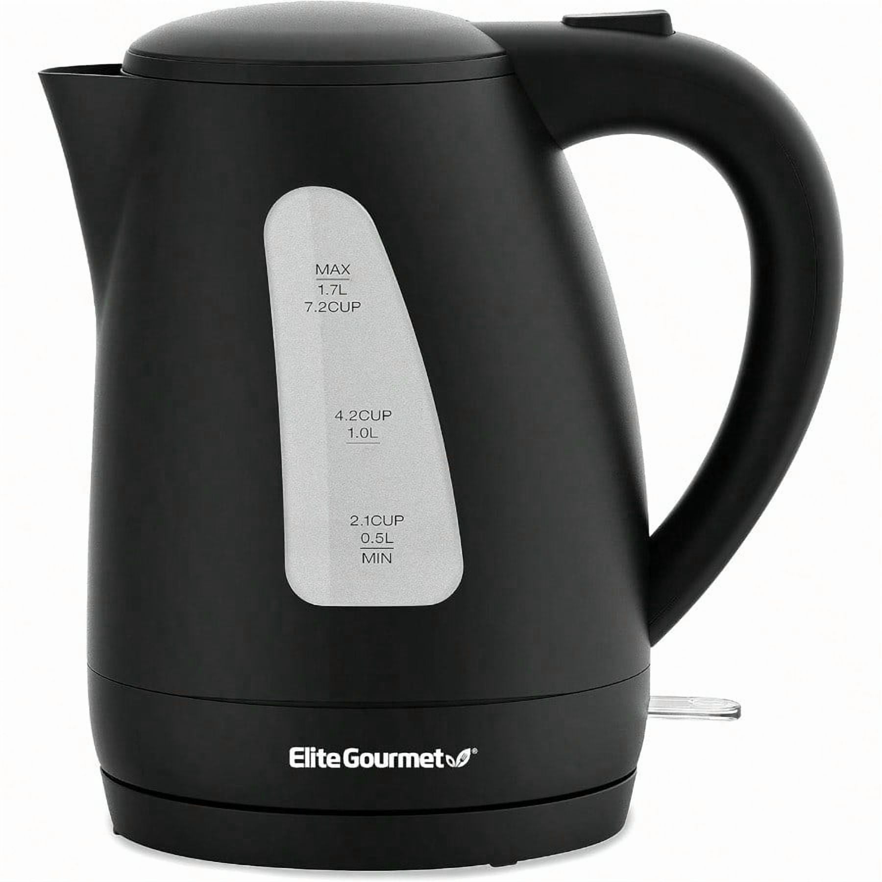 EKT8690 1.7L Electric Tea Kettle 1500W Hot Water Heater Boiler BPA-Free ...