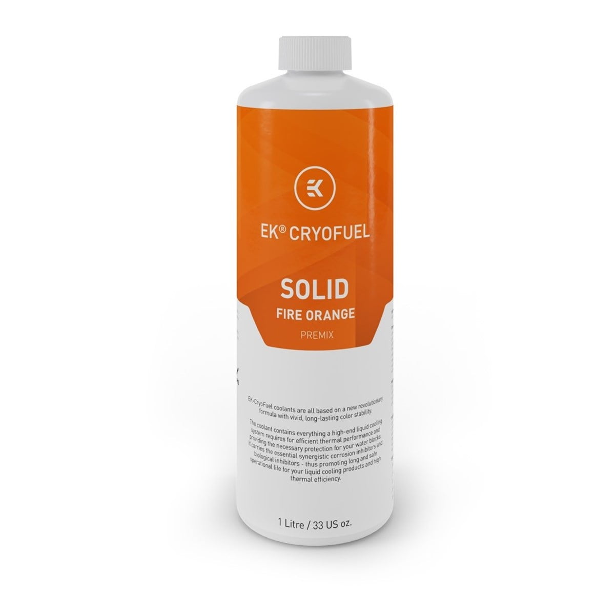 EKWB EK-CryoFuel Solid Premix PC Coolant, 1000mL, Fire Orange - Walmart ...