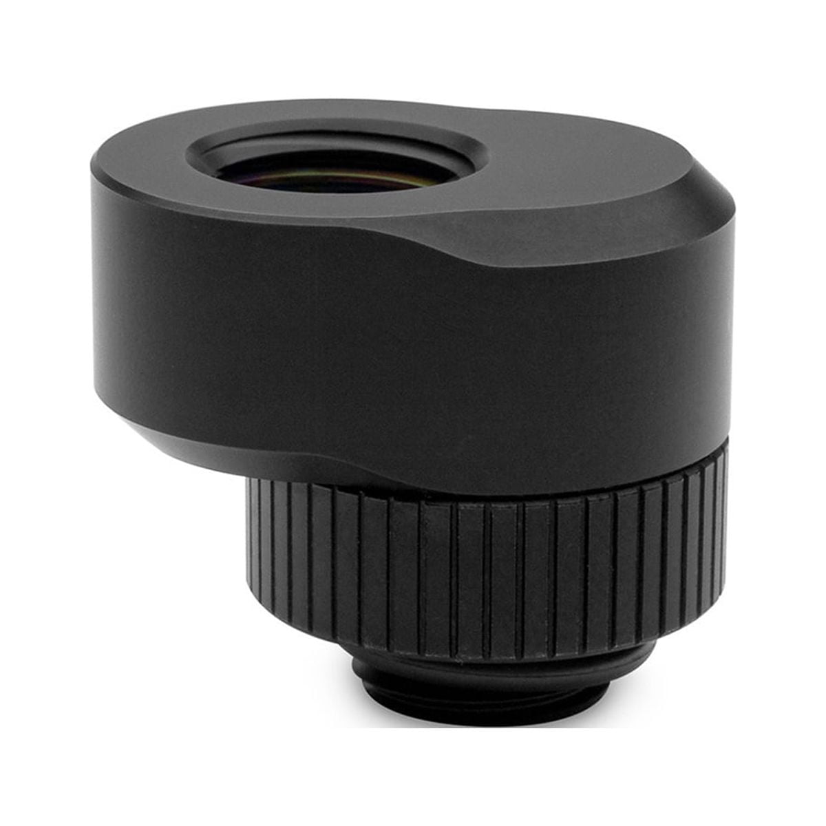 EKWB EK-Quantum Torque Rotary Offset Adapter Fitting, 7mm, Black, 2 ...