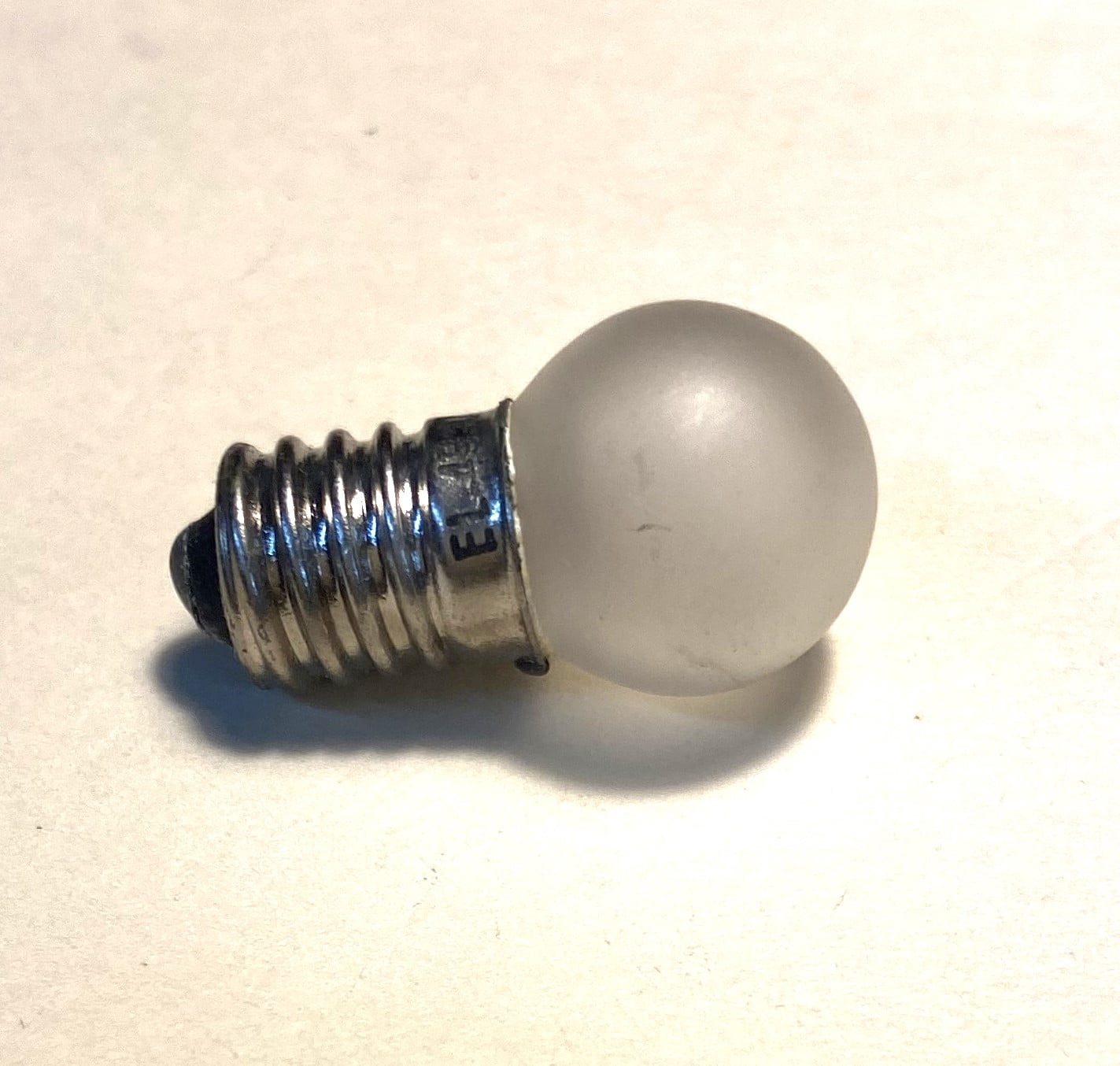 EL-4B FROSTED 10V 7W BULB LAMP FOR MICROSCOPE AND OTHER LAB EQUIPMENTS ...