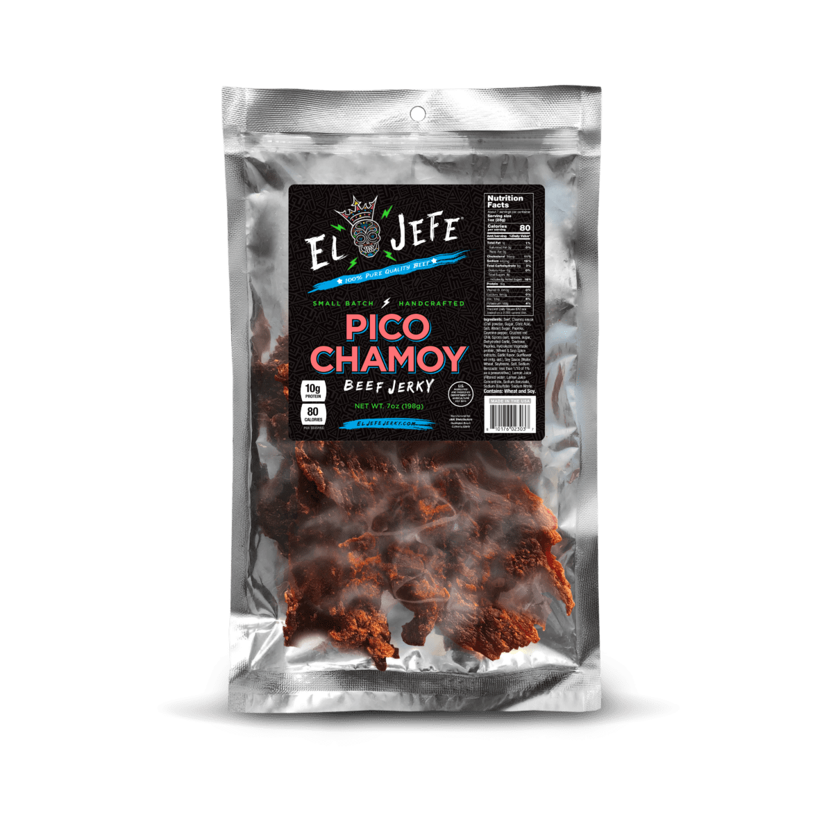 EL Jefe Pico Chamoy Beef Jerky, 7 oz - Walmart.com
