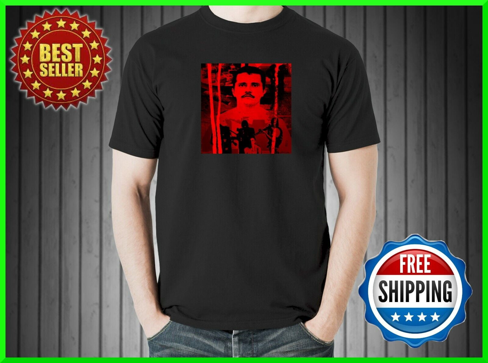 EL MENCHO SHIRT T SHIRT HOODIE CJNG JALISCO NUEVA GENERACION MEXICO ...