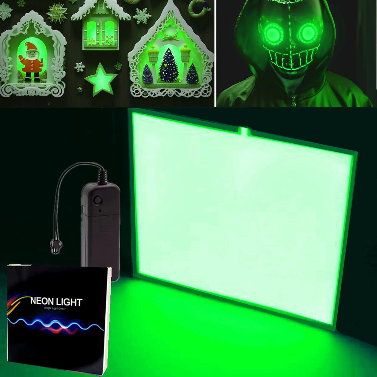 EL Panel Lights,Cuttable Electroluminescent El Panel Light Neon Signs ...