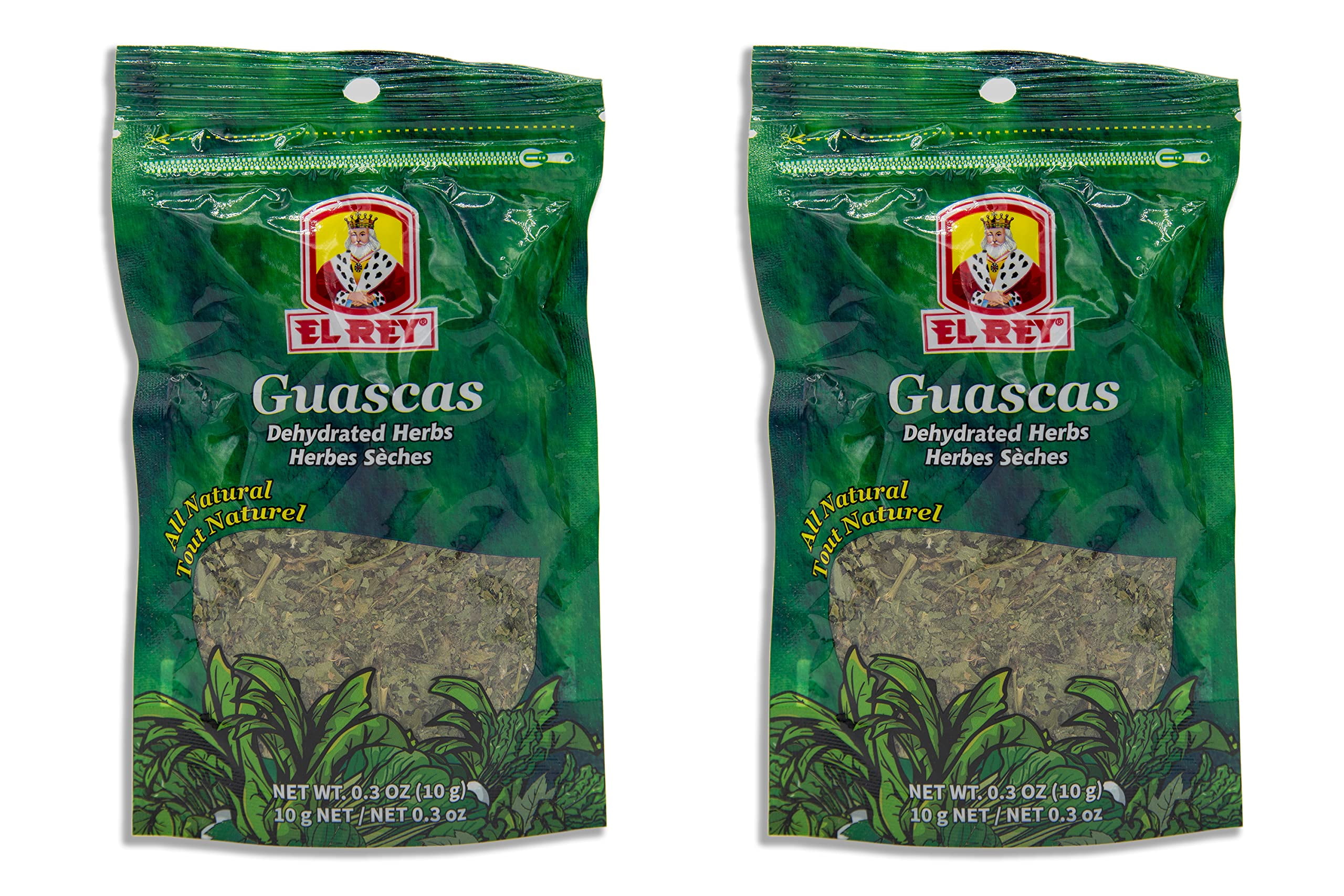 El Rey Guascas Dehydrated Herbs, 10g Pack of 2, Essential for Ajiaco, Earthy Flavor - Walmart.com